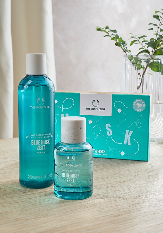 Комплект Blue Musk Zest Collection AR24 | The Body Shop